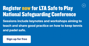 LTA Safe to Play Annual Safeguarding Conference 2025 – Durham ...
